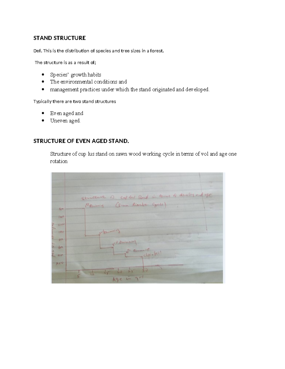 3rd dip stand structure and planning foest inv notes - STAND STRUCTURE ...