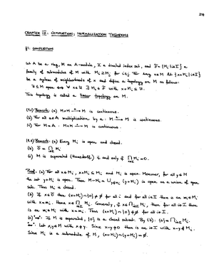 Chapter Ia - Explained - Math 910 - Studocu