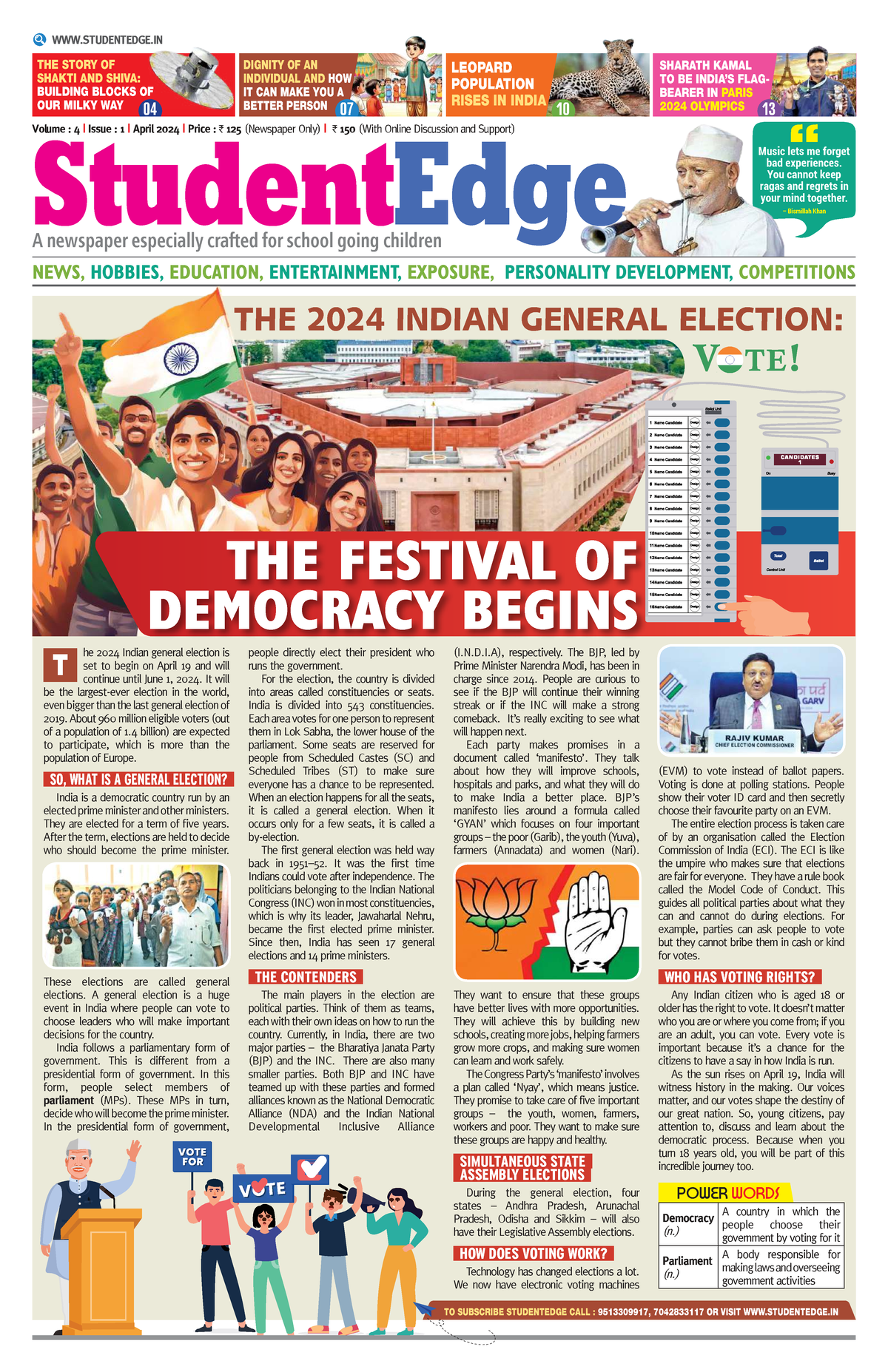 Student Edge April 2024 Digital Copy - StudentEdge A newspaper ...