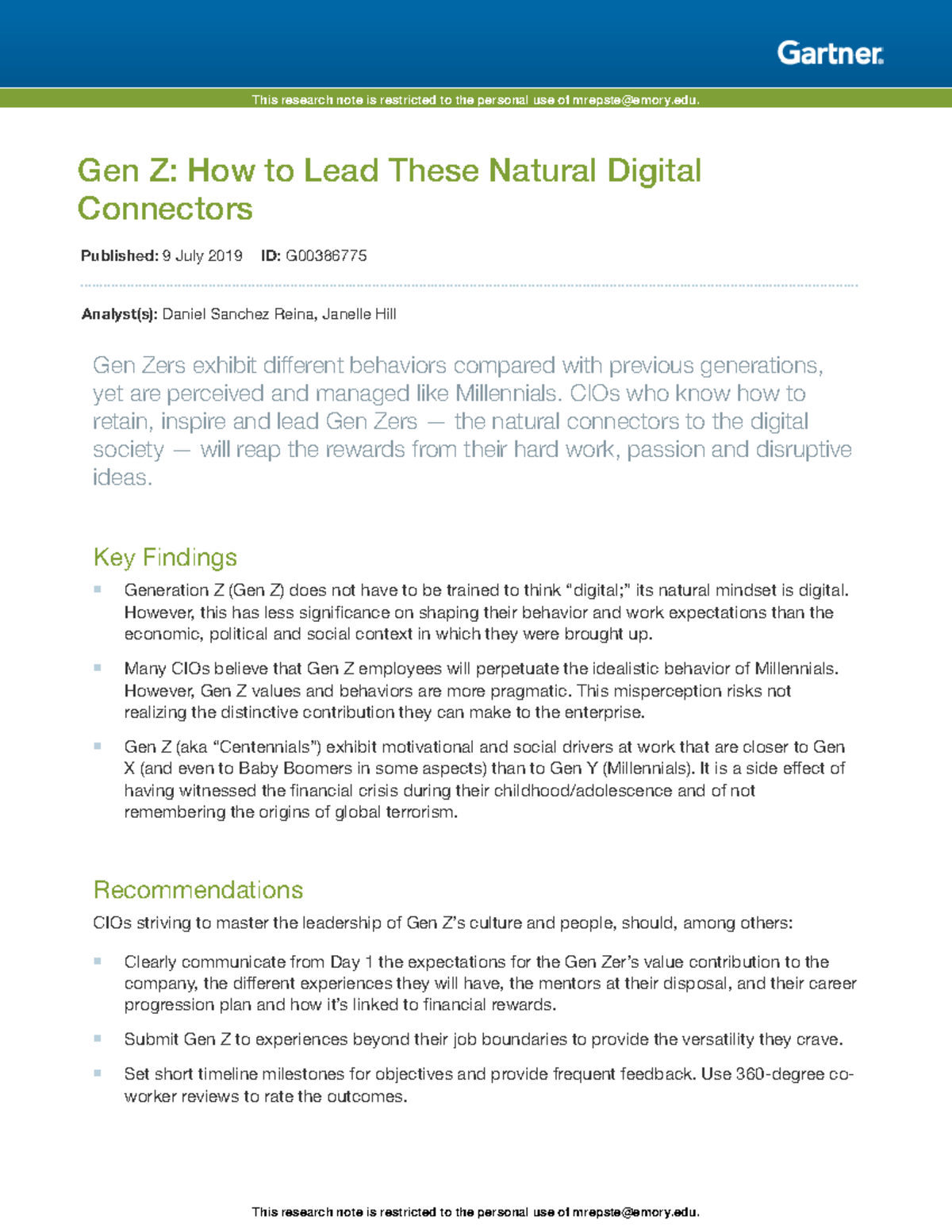 Gen z and the under - Gen Z: How to Lead These Natural Digital ...