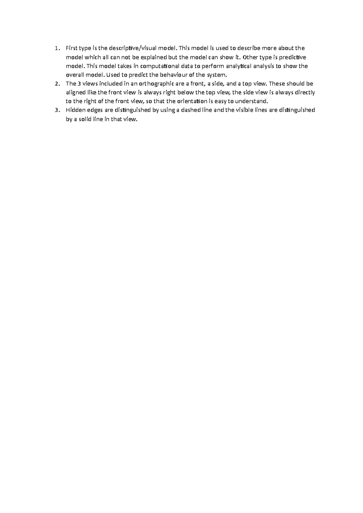Week 6 Session 2 - worksheet - First type is the descriptive/visual ...