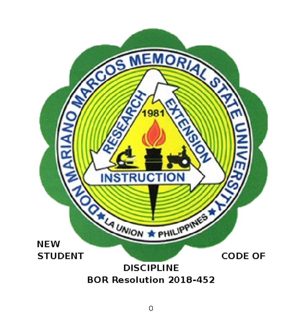 NEW Student CODE OF Discipline - NEW STUDENT CODE OF DISCIPLINE BOR ...