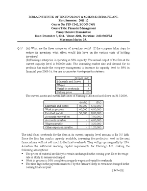MBA Finance Project on Ratio Analysis - A PROJECT REPORT ON “RATIO ...