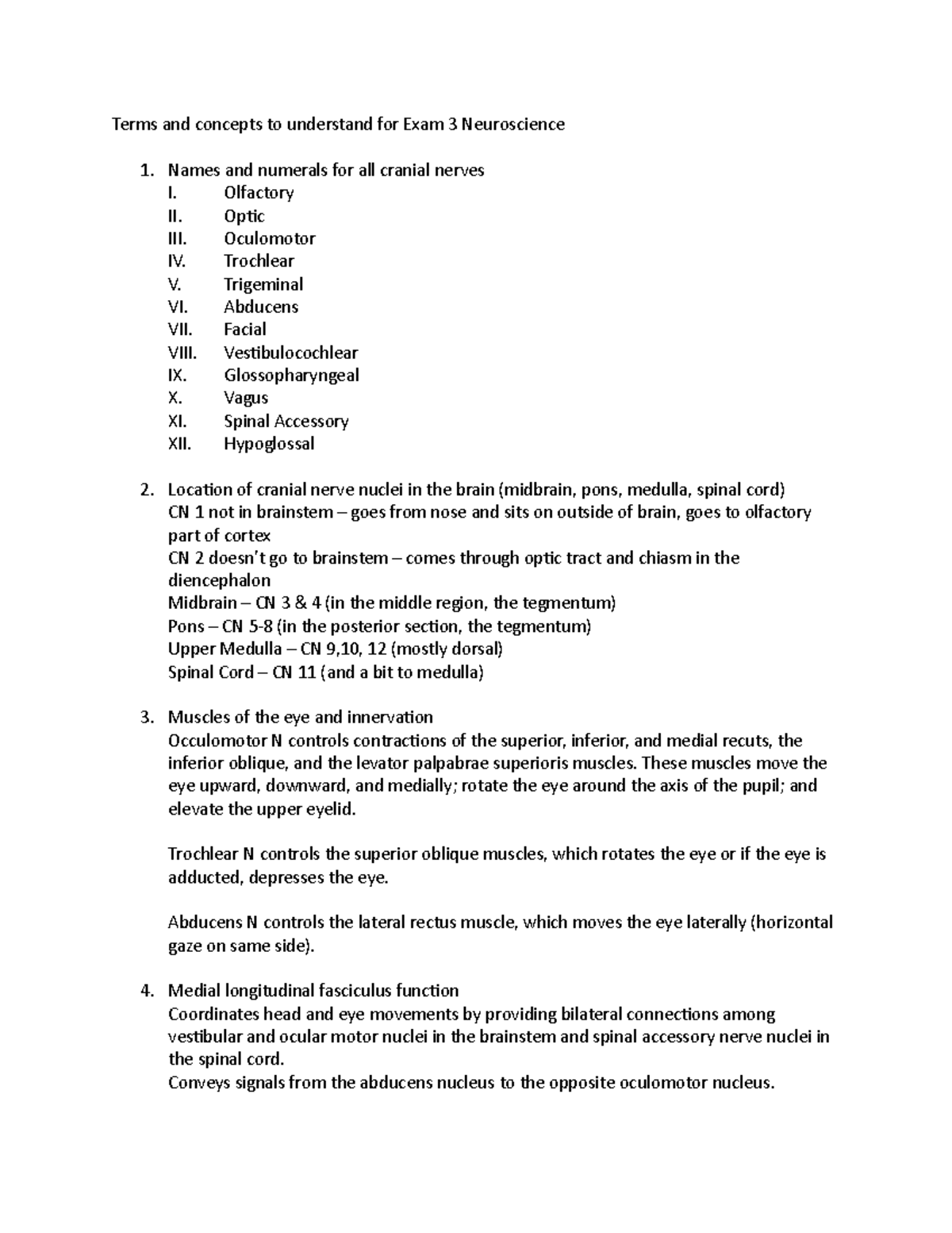 Study Terms Exam 3 - Terms and concepts to understand for Exam 3 ...