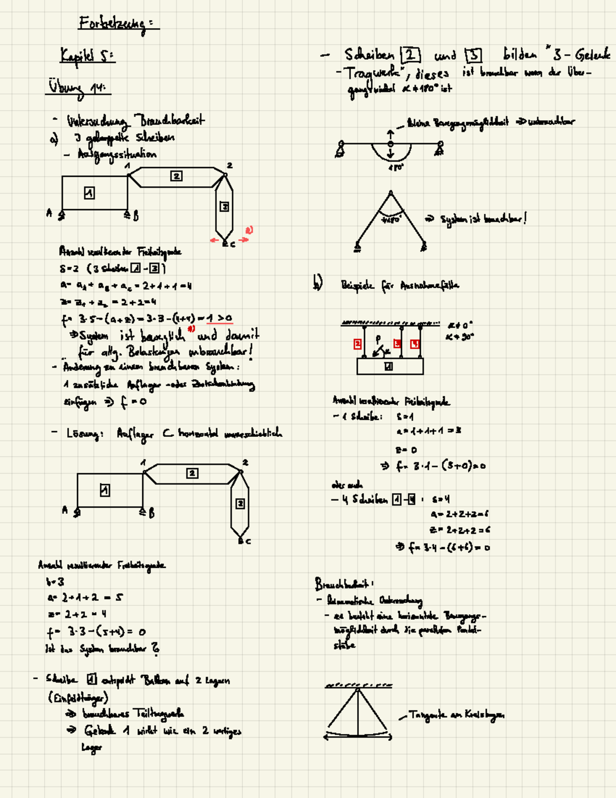 Statik-1 Kapital 5 - Professor Laubach, Vorlesung - Fortsetzung Kapitel ...