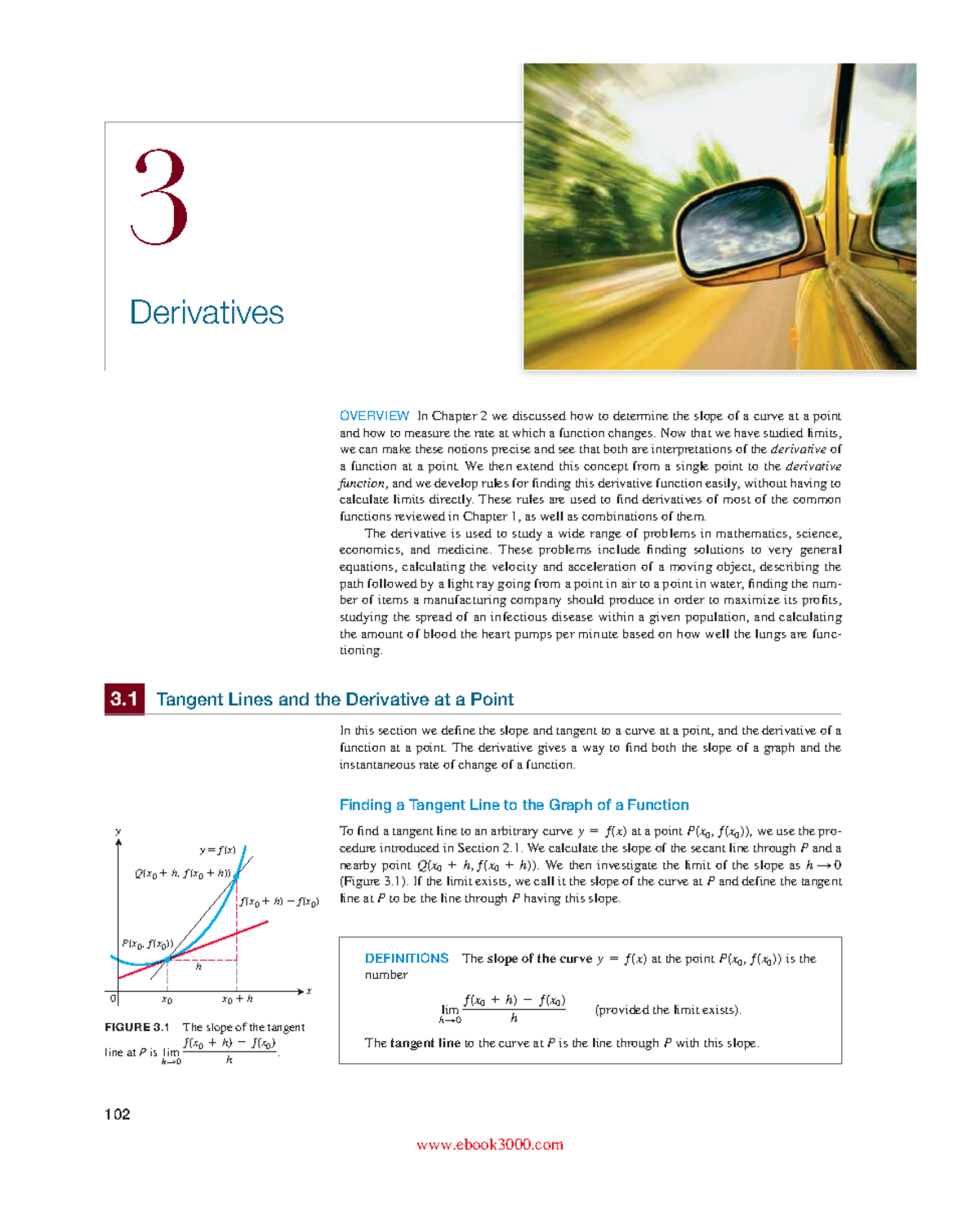 Higher-Order-Derivative Thomas - 102 OVERVIEW In Chapter 2 we discussed ...