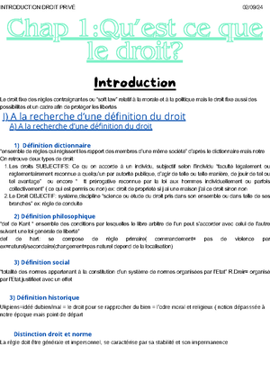 [Solved] C4EST QUOI LA LOI STRICTO SENSU - droit privé - Studocu