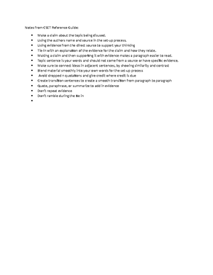 Critical Evaluation Planner Part 1 Evidence - Name ...