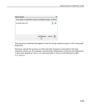 Simulink Control Design (106) - See Also Related Examples “Specify Goals for Interactive Tuning ...