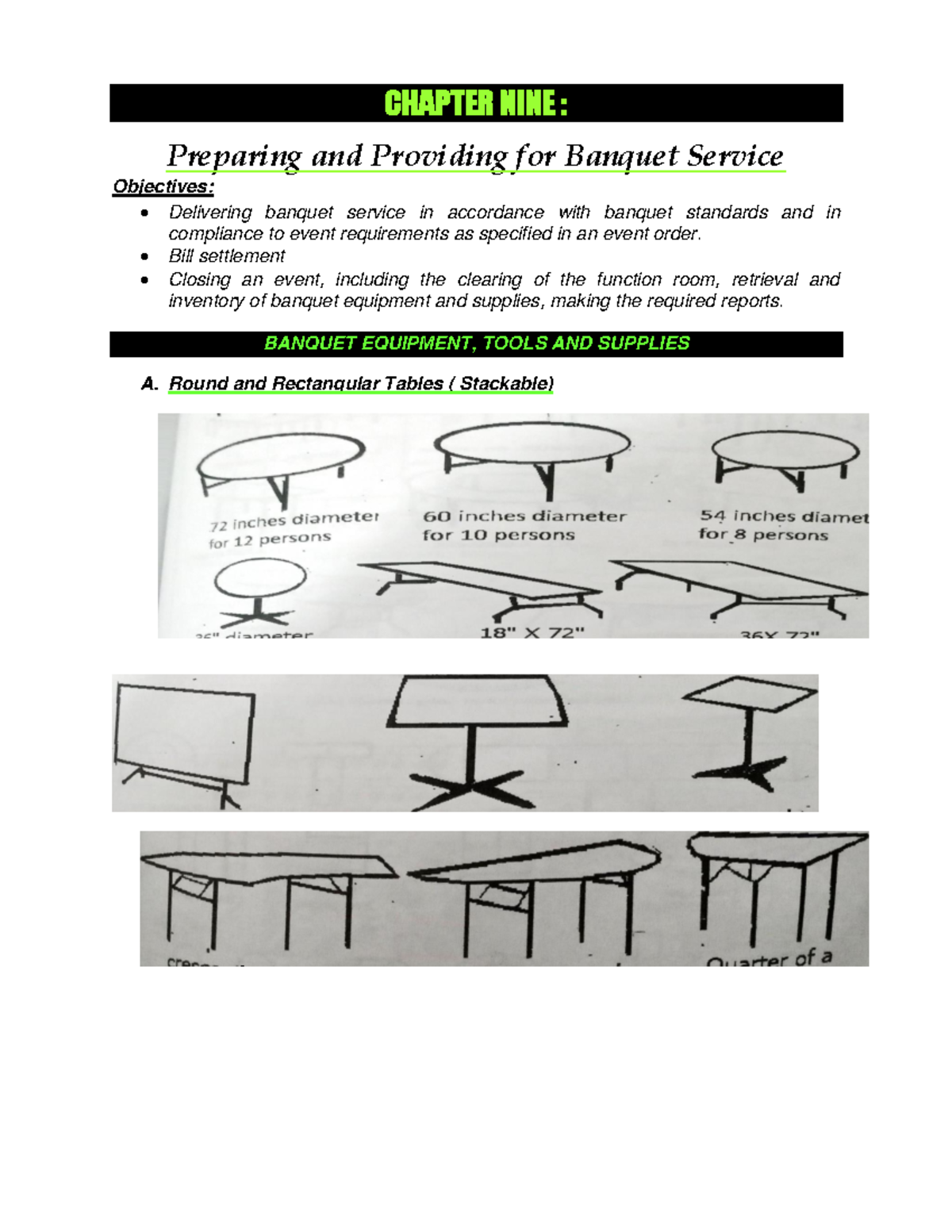 Olhpc 002 Chapter 9 - .................. - CHAPTER NINE : Preparing and ...