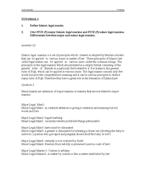 Tutorial 4 - Professional Practice I - MMU - Studocu