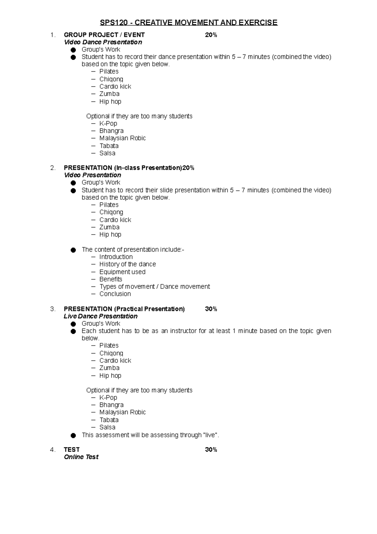SPS120 - Rubrics - ODL - i hope this can help you to study the notes ...