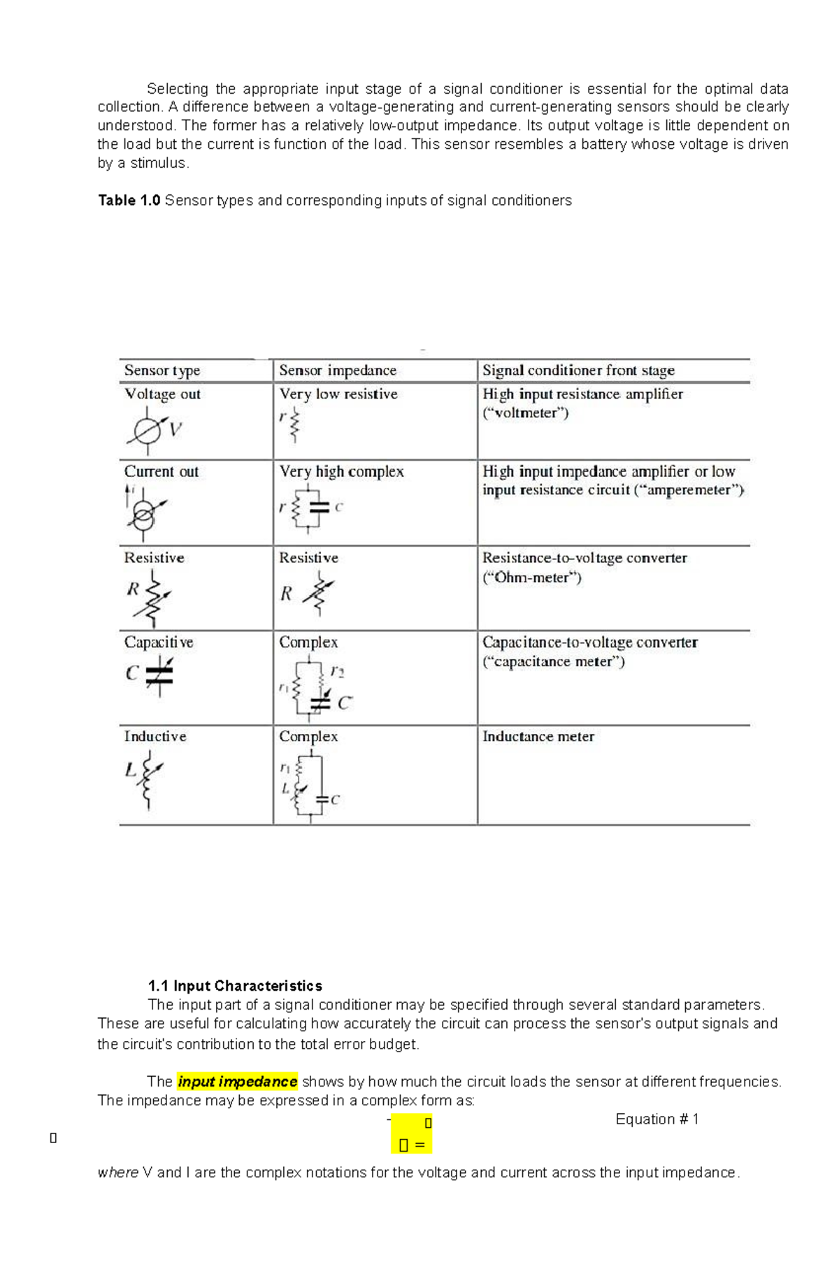 Electronics Systems and Design - Selecting the appropriate input stage ...