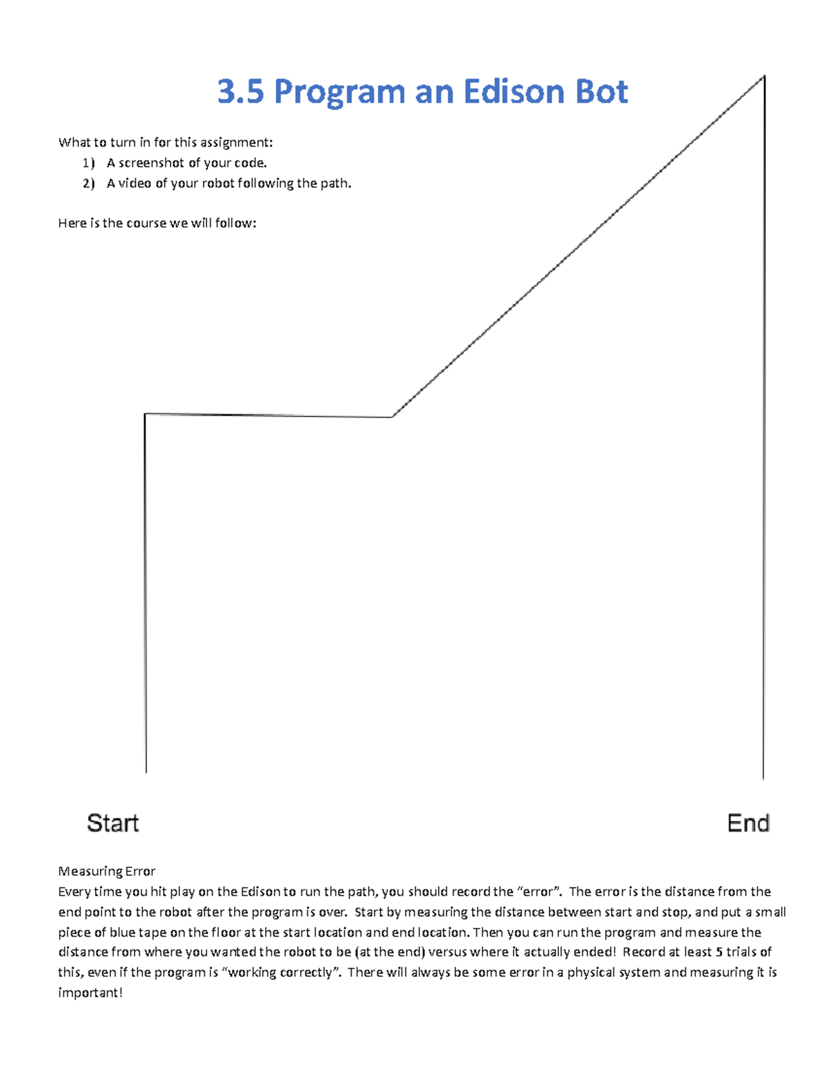 SL7 Edison Robotics - 3.5 Program to follow a Path - 3 Program an ...