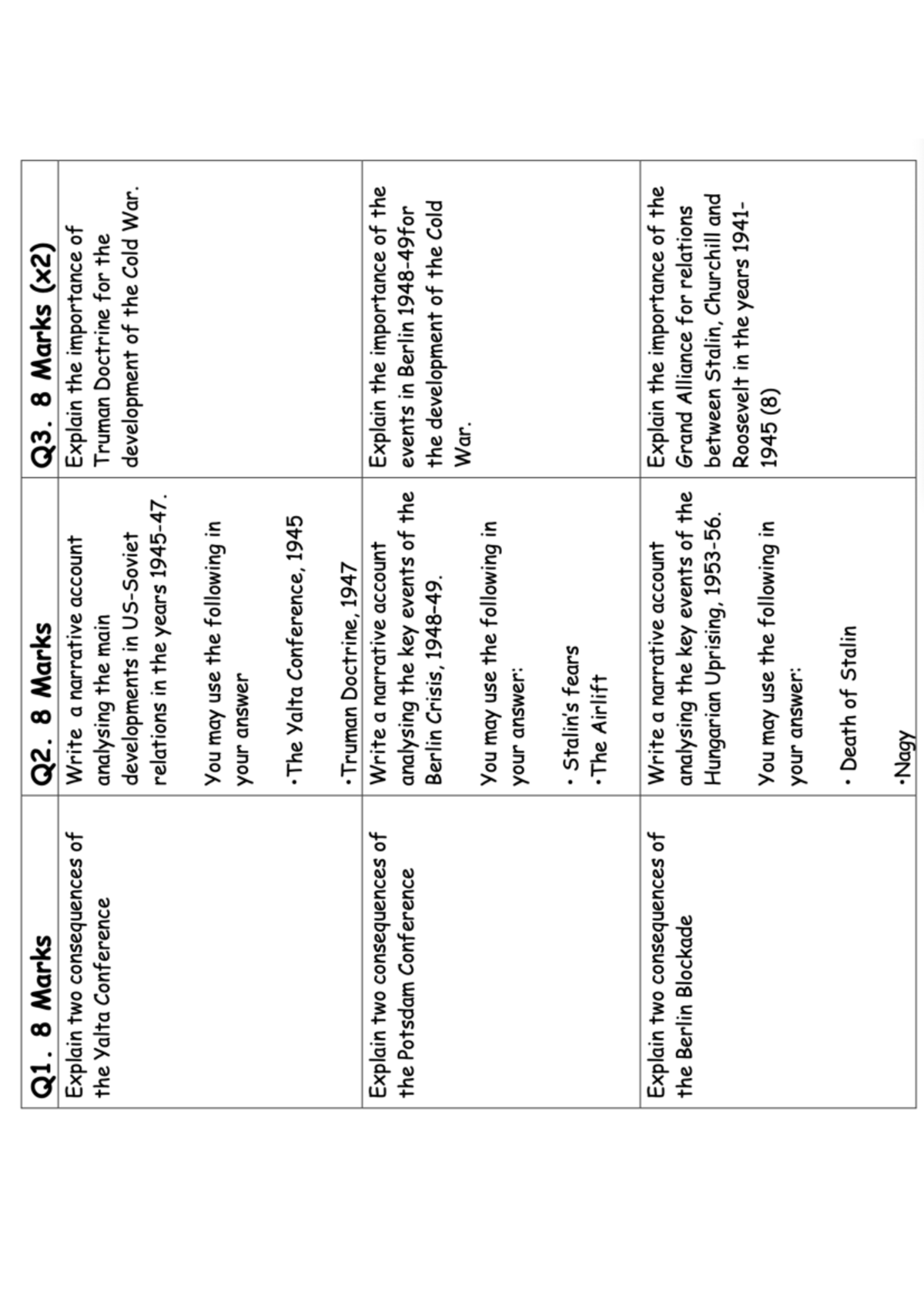 Cold war questions week 1 - Studocu