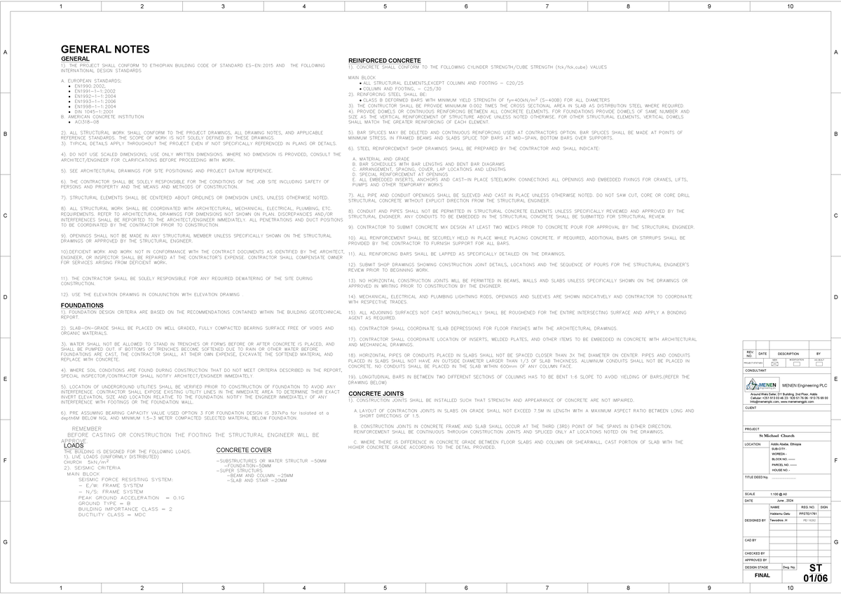 Summary course - GENERALGENERAL NOTES ####### · ···· · · FOUNDATIONS ...