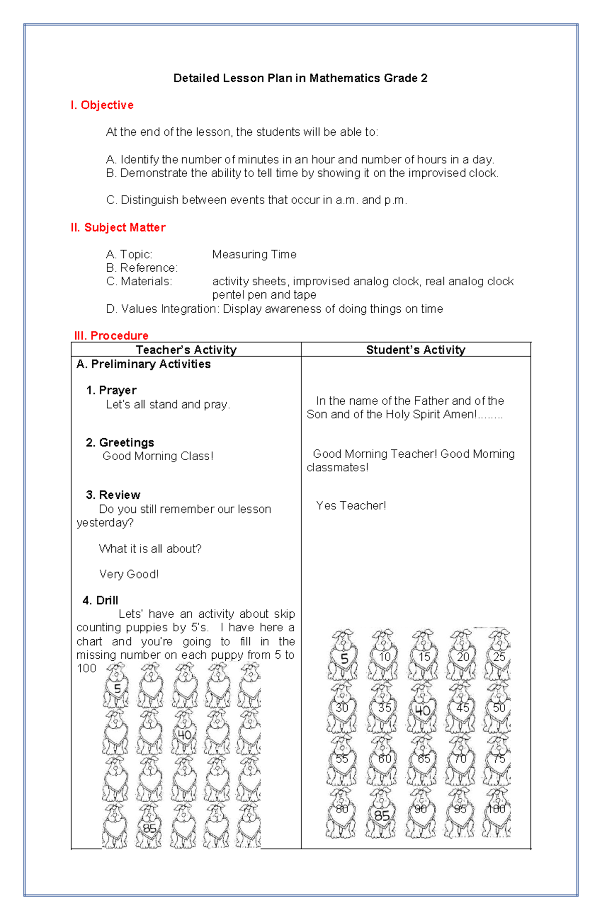 Lesson PLAN MATH 2 Revised - Detailed Lesson Plan in Mathematics Grade ...