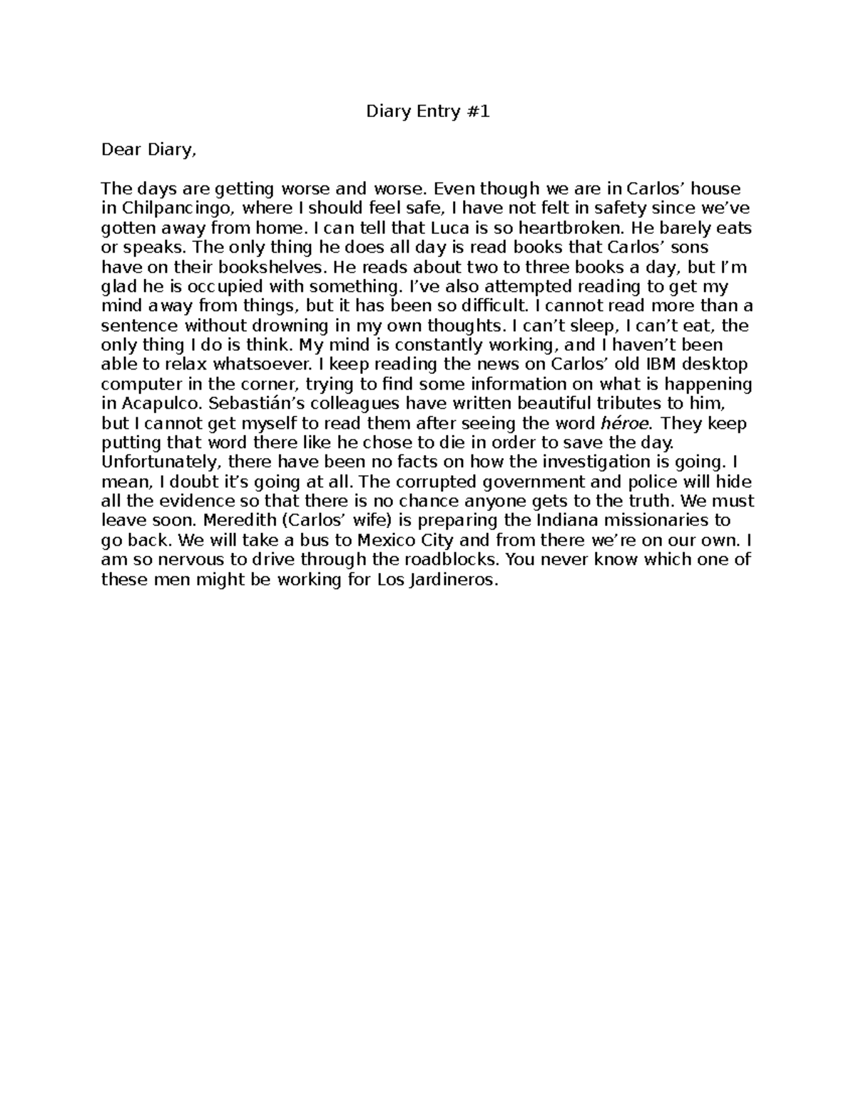 Tic Tac Toe Diary Entries - Dear Diary, The days are getting worse and ...