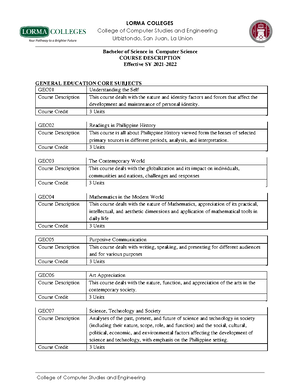 BSCS - BSCS - First Semester, SY 2022- ASSESSMENT Tuition fee (23 units) P 14,070. Miscellaneous ...