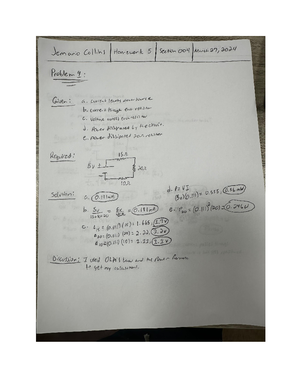 HMW 12 - Engineering Homework - ENGR 120 - Studocu