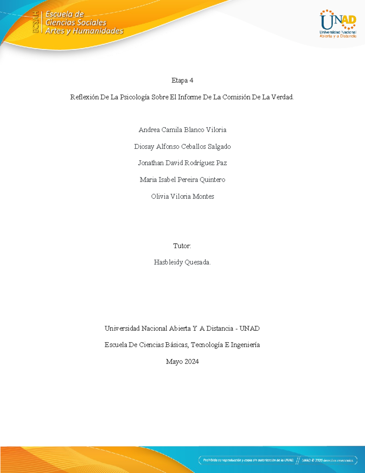 Tarea 4 - Premisas y fundamentos del Enfoque de la Gestalt - Etapa 4 Reflexión De La Psicología ...