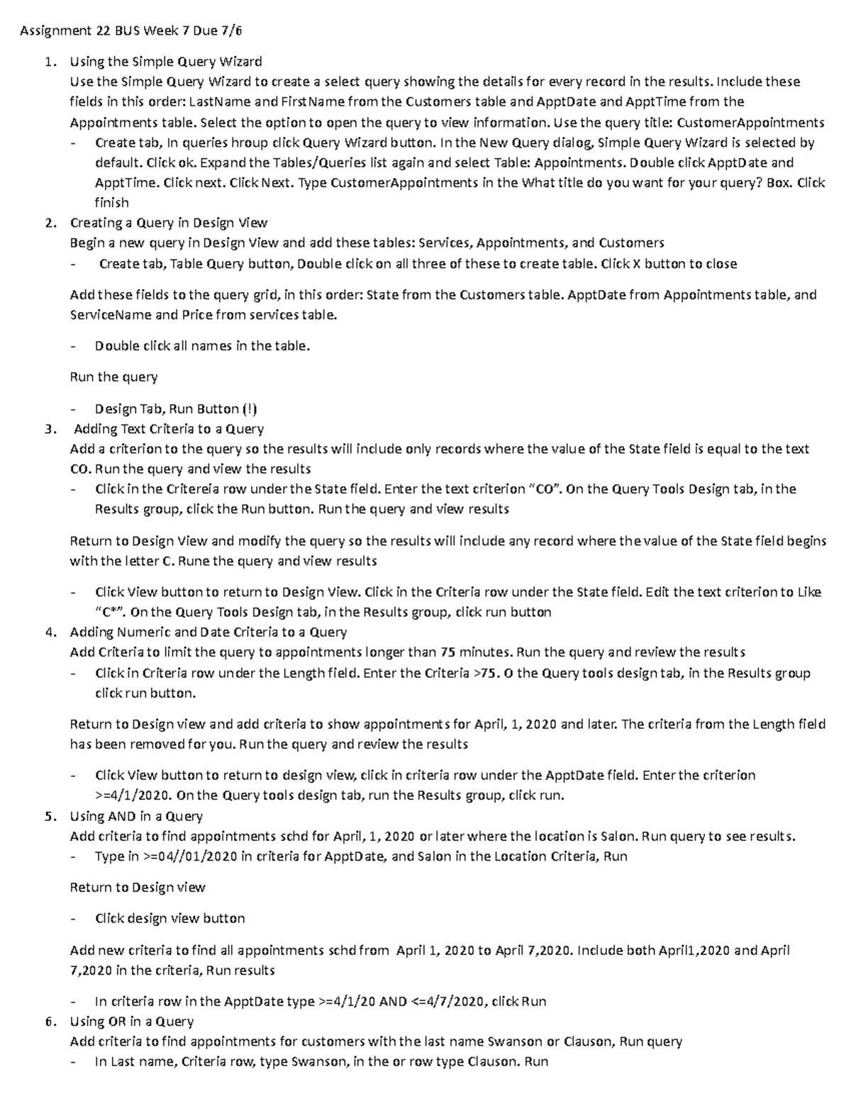 BUSI 201 Assignment 22 - Questions and answers for Chapter 22 - Assignment 22 BUS Week 7 Due 7 ...