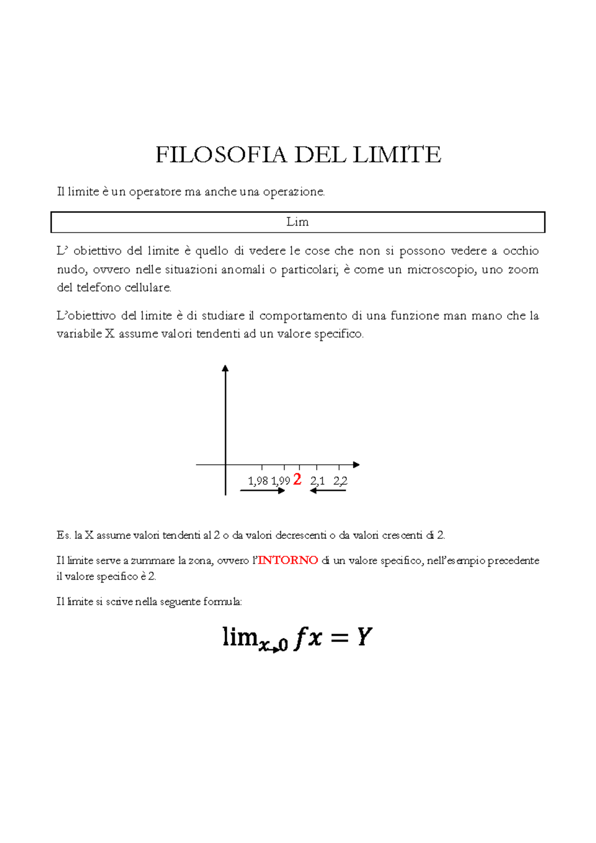 Filosofia del limite - i limiti - FILOSOFIA DEL LIMITE Il limite è un ...