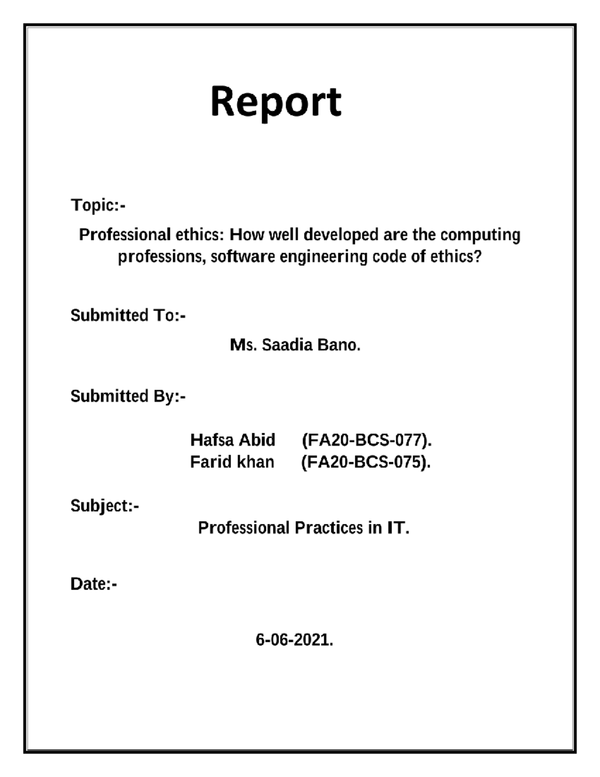 Report - Operating Systems - Studocu
