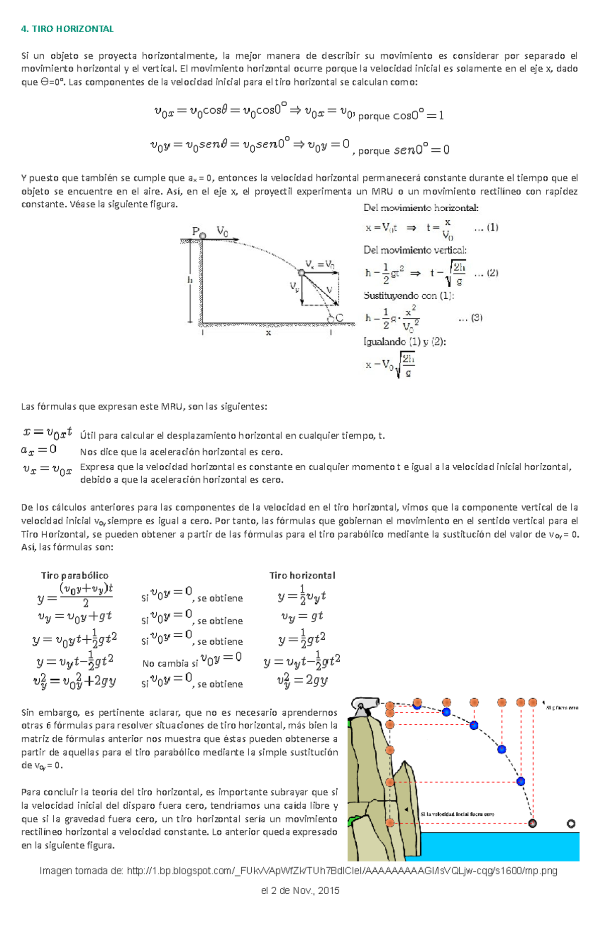 Ejercicios ejercicios y teoria de movimiento en dos dimensiones - 4 ...