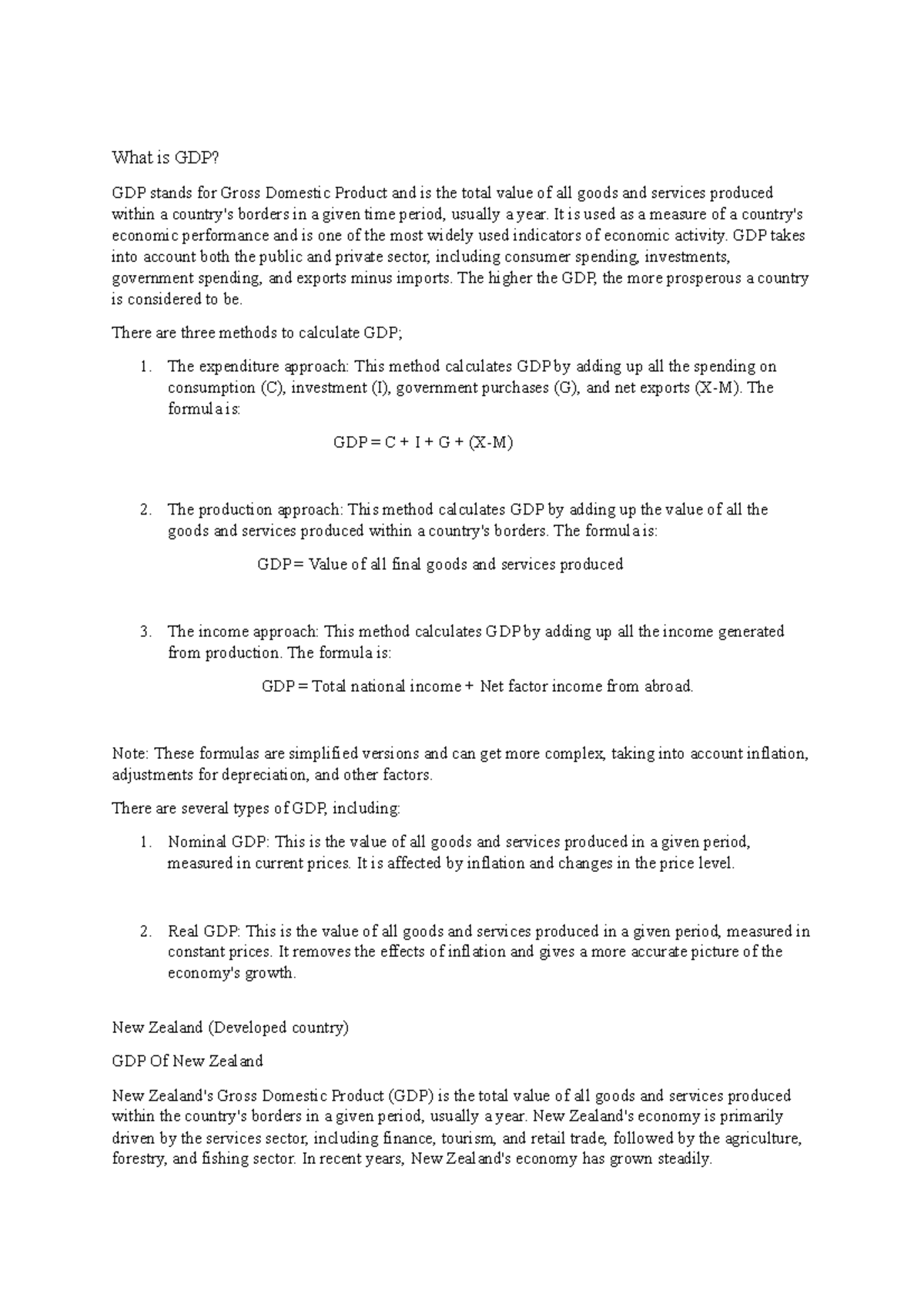 Marco gdp - What is GDP? GDP stands for Gross Domestic Product and is ...
