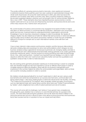 P3 and M2 - My P3 and M2 Full Distinction* level coursework - Unit 1 ...