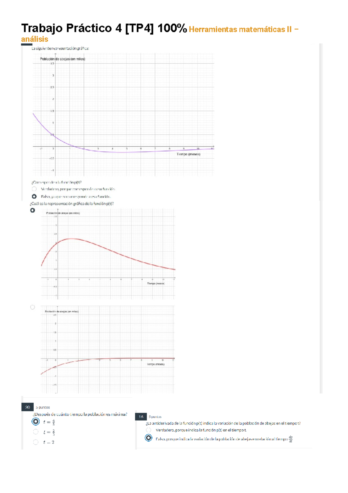 Trabajo Práctico 4 100% - Herramientas Matematicas 2 - Trabajo Práctico 4 [TP4] 100% ...