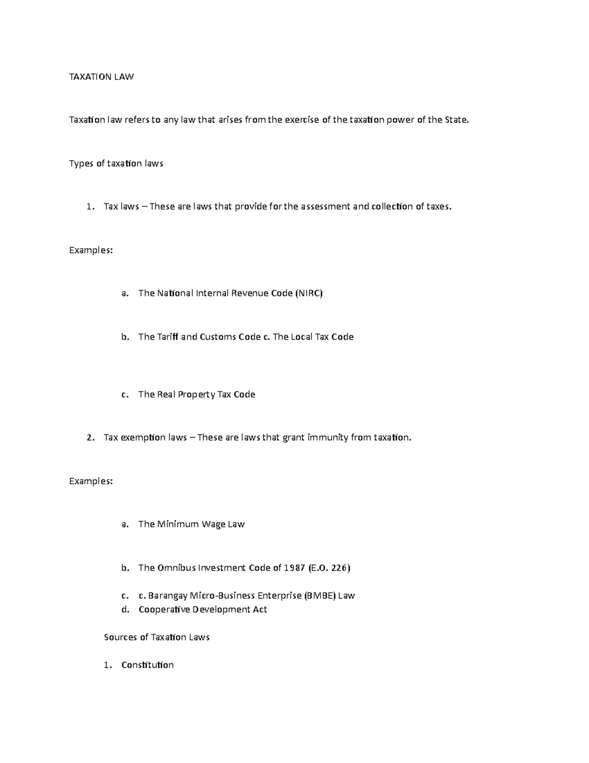 income-tax-taxation-law-taxation-law-refers-to-any-law-that-arises