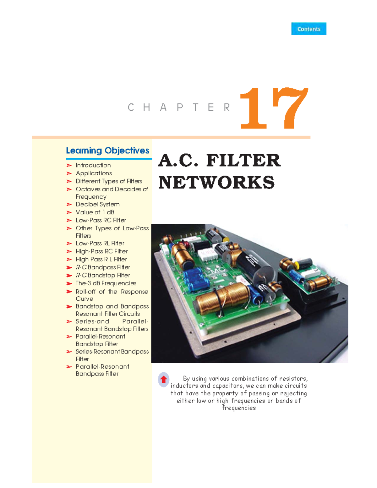 Chp-17+ac+filter+networks.unlocked - Copy - A. FILTER NETWORKS 17 ...