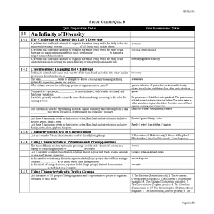 BIOL 101 Week 2 Assignment Biomolecules of Cells - Liberty University ...