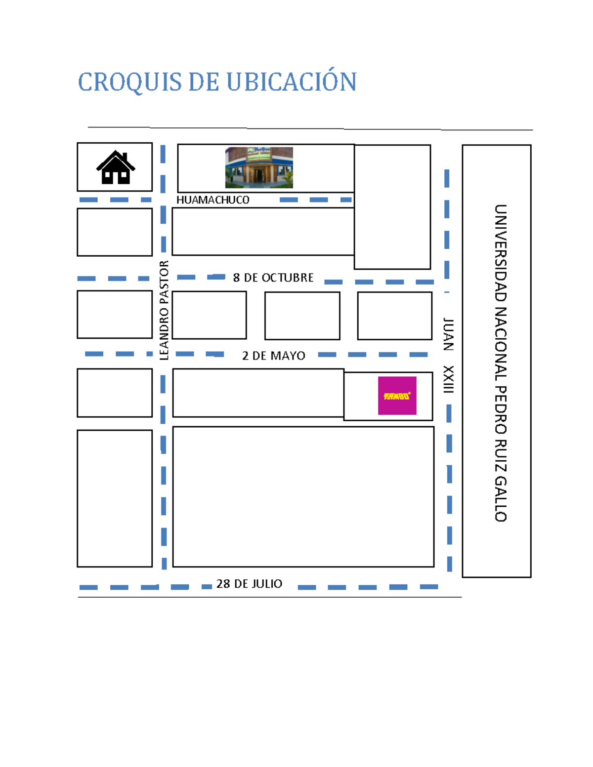 Croquis - Arquitectura bioclimática - CROQUIS DE UBICACIÓN UNIVERSIDAD ...