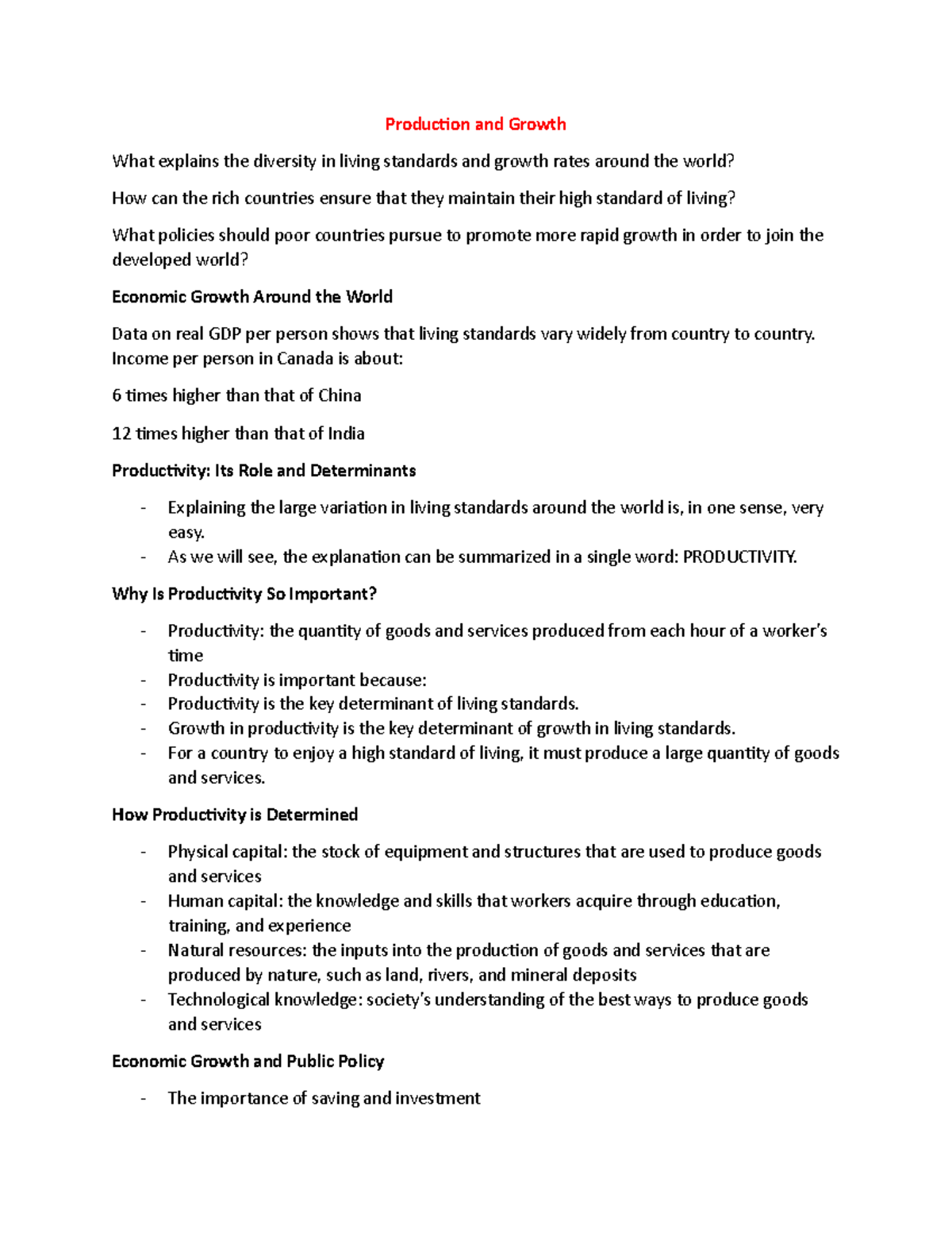 February 1st - Macroeconomics with Elise Critoph - Production and ...