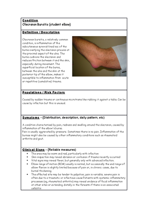 Sample fracture clinical pattern sheet - Clinical Pattern Sheet You can ...