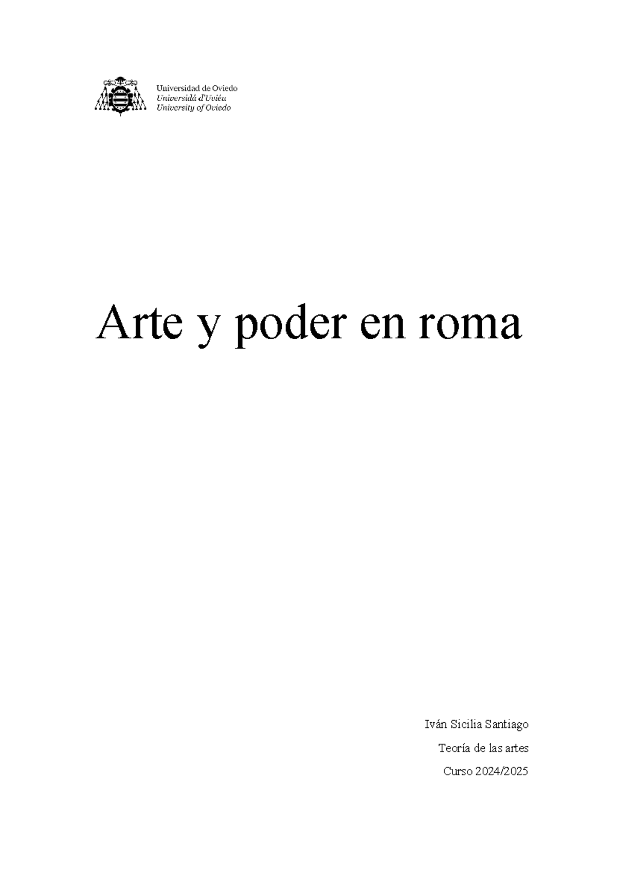 Arte y poder en roma - Arte y poder en roma Iván Sicilia Santiago ...