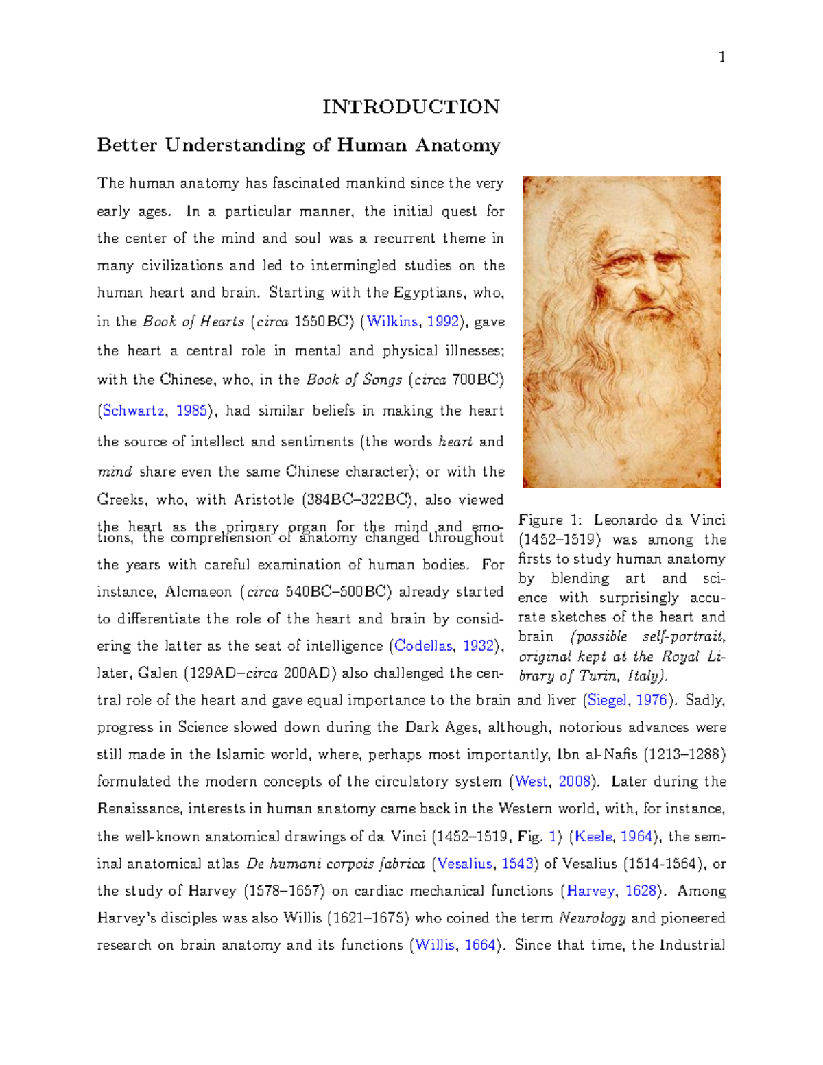 Anatomy and Psychology - Humanities 1 - INTRODUCTION Better ...