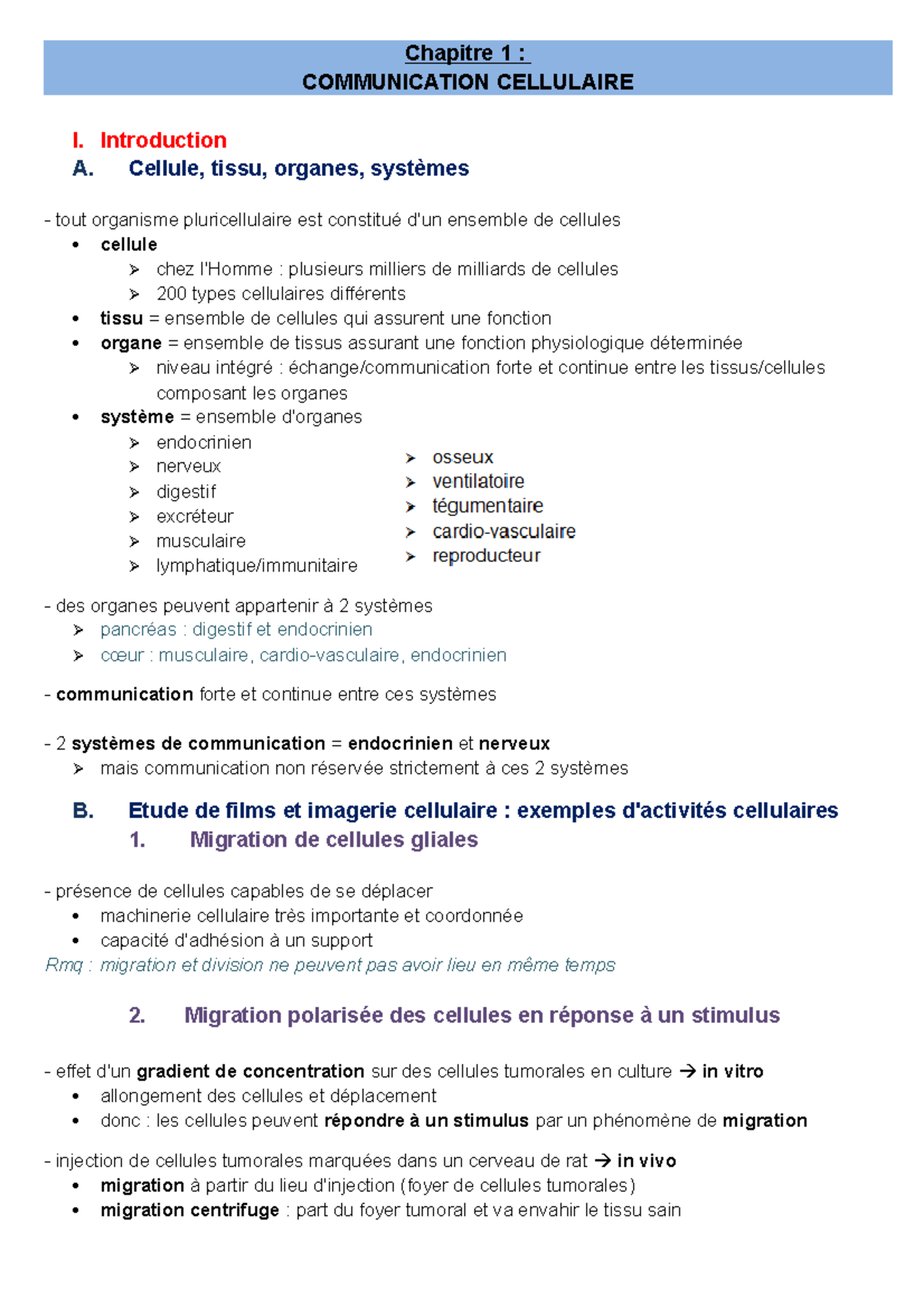 Communication cellulaire - Chapitre 1 : COMMUNICATION CELLULAIRE I ...