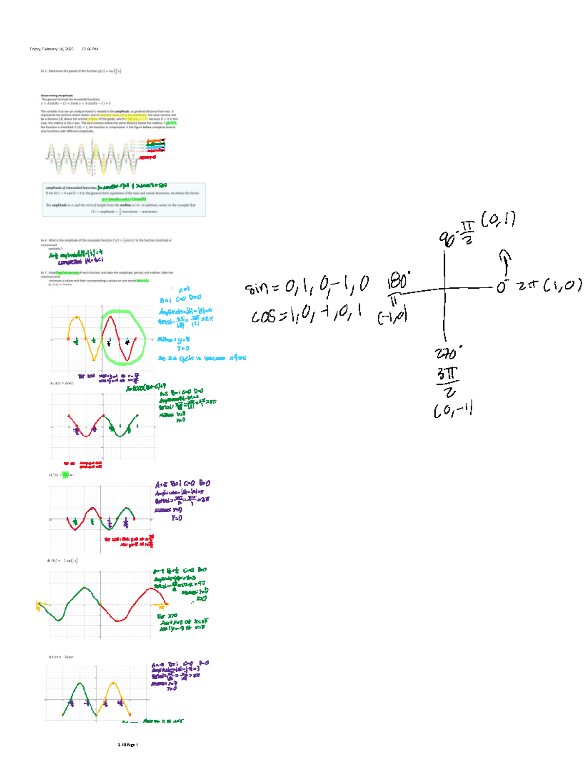 Math notes 2 10 - MATH 2110 - Friday, February 10, 2023 12:00 PM 2 10 ...