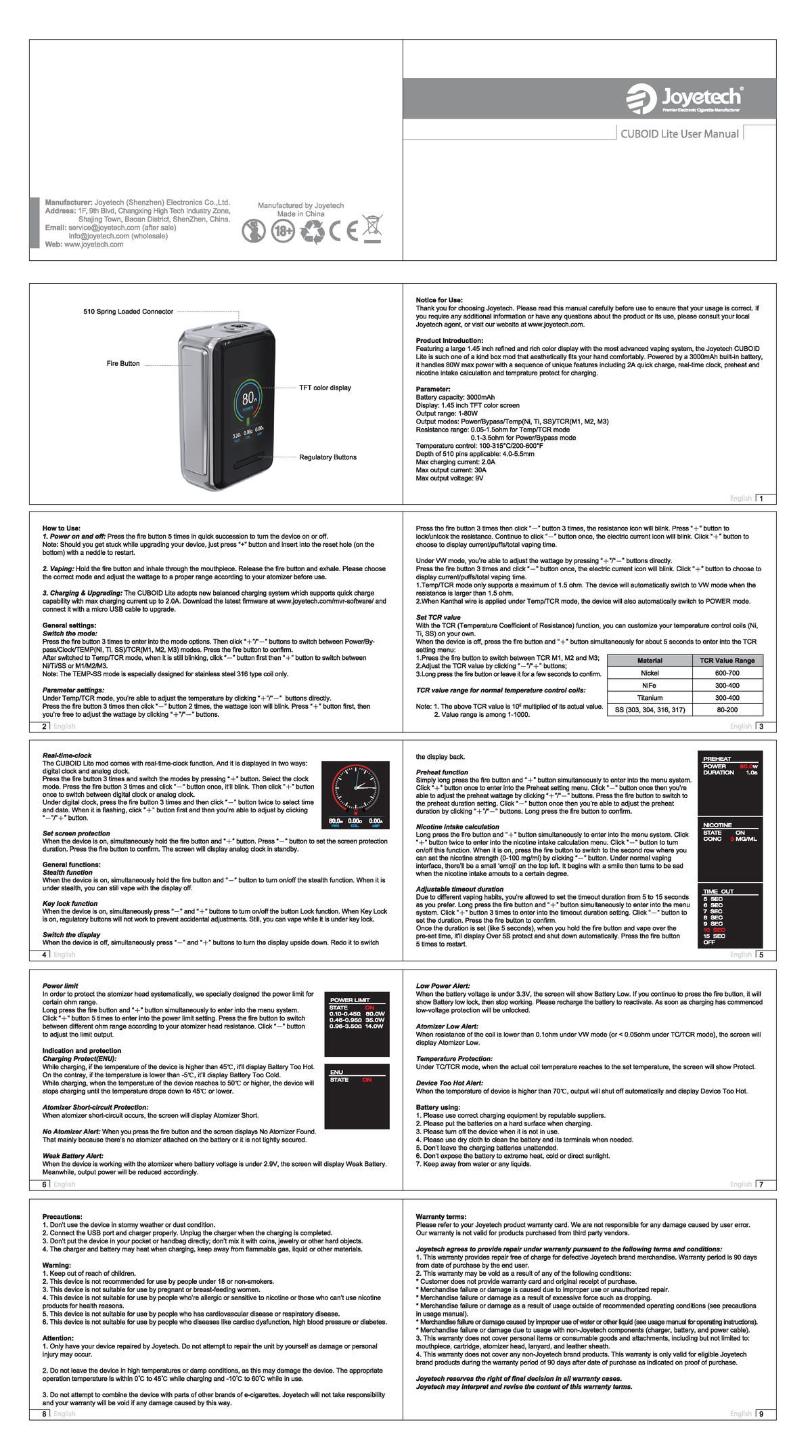 Cuboid-LIte-Manual - Cuboid-LIte-Manual - Management information system - Studocu