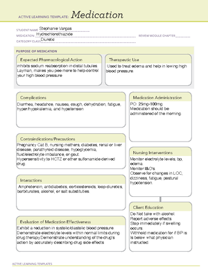 Clozapine (Clozaril) - MEds - ACTIVE LEARNING TEMPLATE: Medication ...