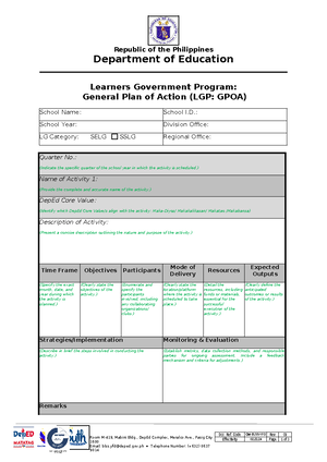 MATH 2 Q4 - Cot - DETAILED LESSON PLANS IN MATHEMATICS 2 (Fourth ...