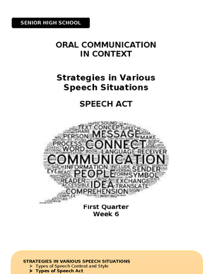 Types OF Speeches - search more - TYPES OF SPEECHES SPEECH It is human ...