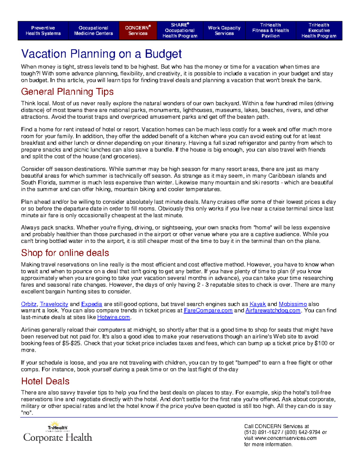 Vacation planning on a budget - khoa tiếng anh - Studocu