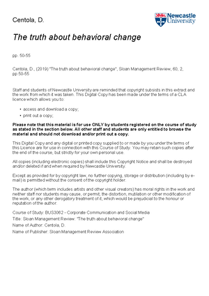 Case study 10.1 -shell in Nigeria" - BUS3062 - Studocu