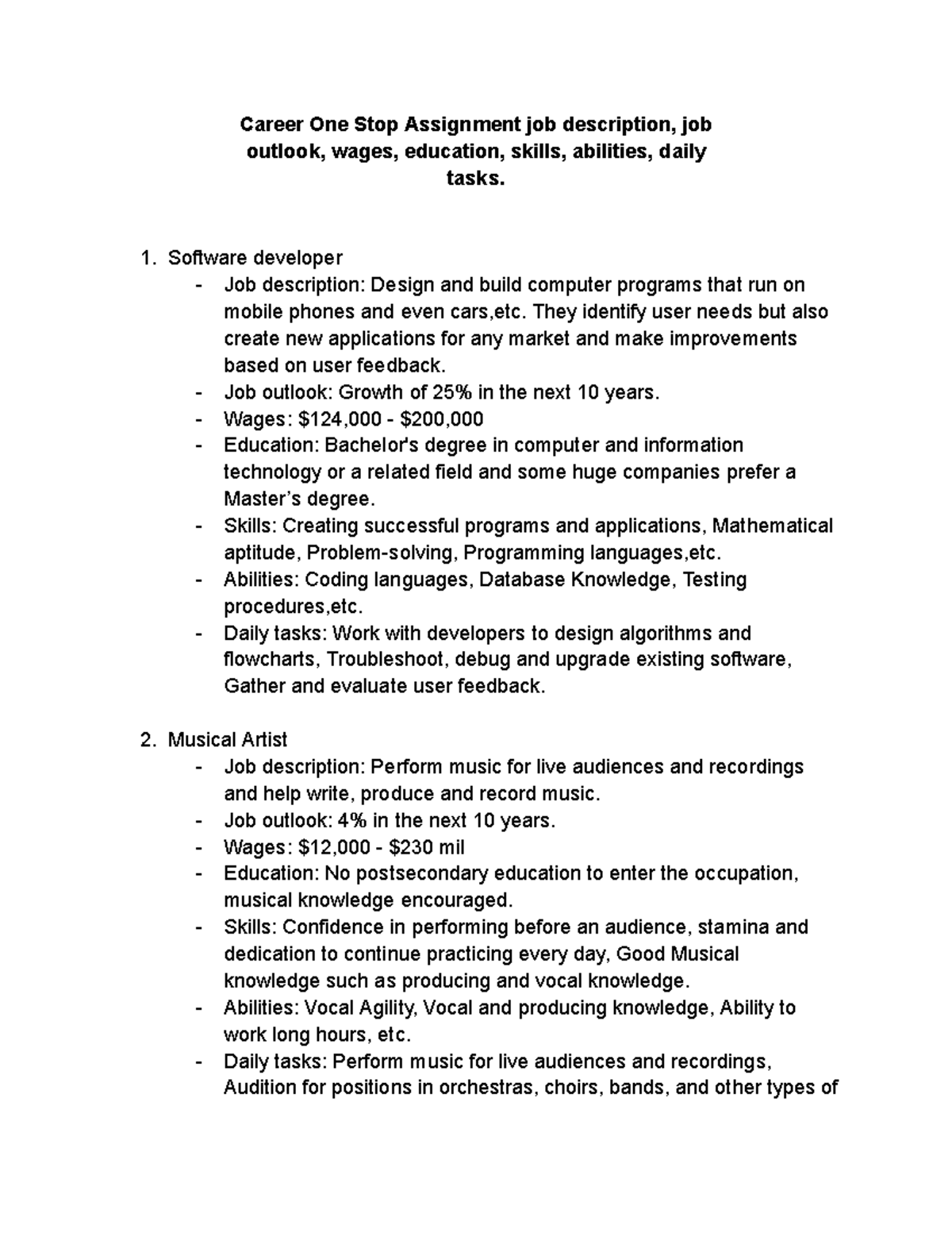 Carrer%20one%20stop - Assignment prof com - Career One Stop Assignment ...