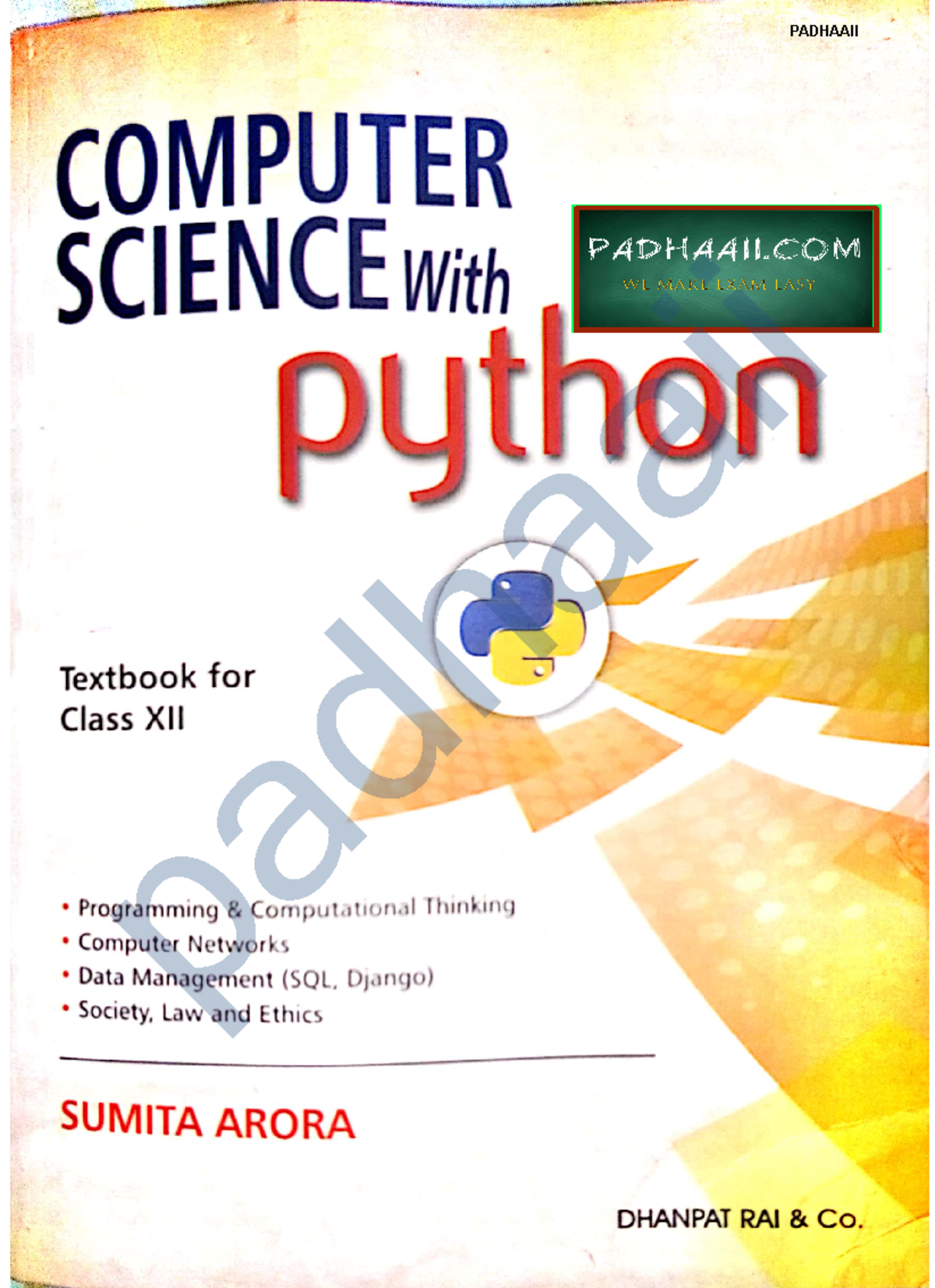 Chapter 4 cs sumita arora - Computer Science SL - Studocu